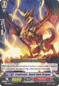 Eradicator, Spark Rain Dragon - Trial Deck 9: Eradicator of the Empire - Cardfight Vanguard