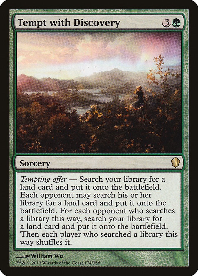 Tempt with Discovery - Commander 2013 - Magic: The Gathering