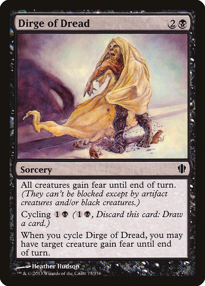 Dirge of Dread - Commander 2013 - Magic: The Gathering