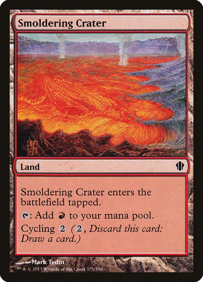 Smoldering Crater - Commander 2013 - Magic: The Gathering