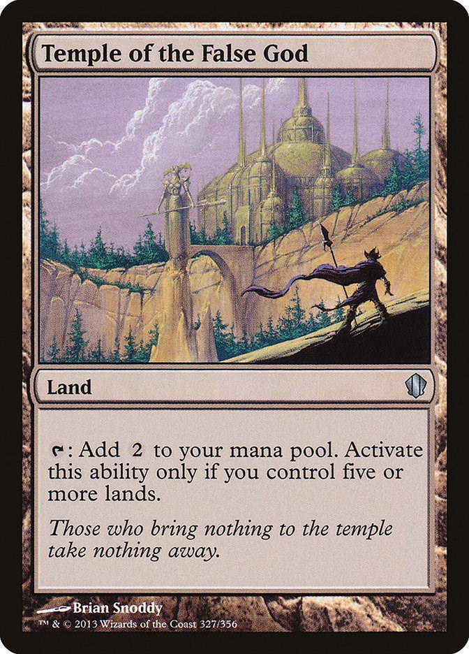 Temple of the False God - Commander 2013 - Magic: The Gathering
