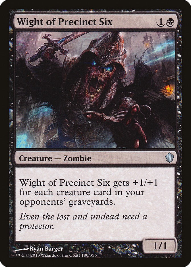 Wight of Precinct Six - Commander 2013 - Magic: The Gathering