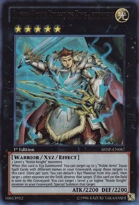 Sacred Noble Knight of King Artorigus - Shadow Specters - YuGiOh