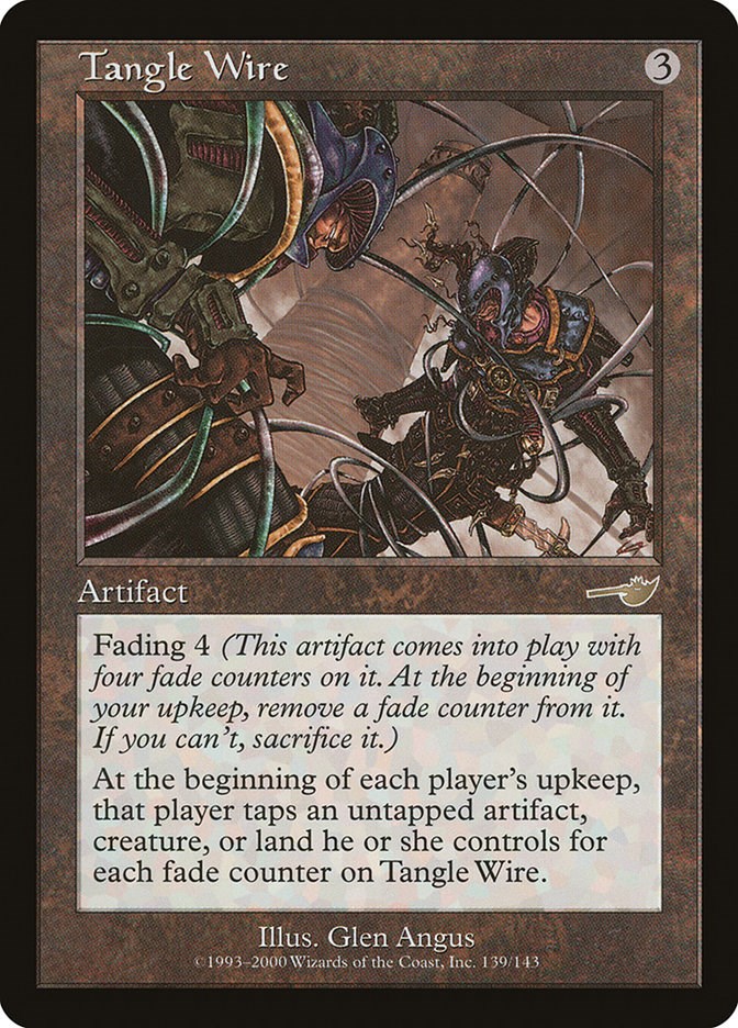 Tangle Wire - Nemesis - Magic: The Gathering