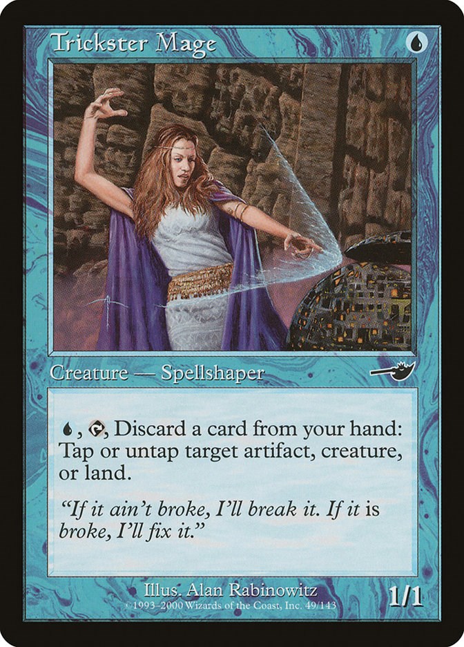 Trickster Mage - Nemesis - Magic: The Gathering