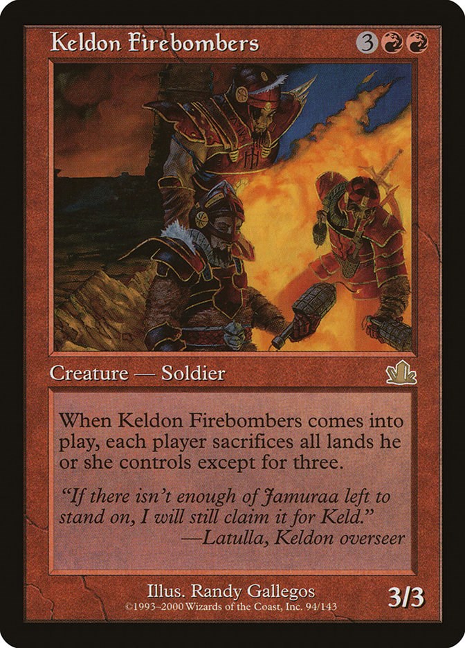 Keldon Firebombers - Prophecy - Magic: The Gathering