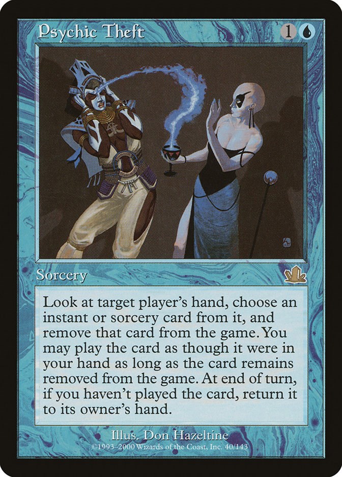 Psychic Theft - Prophecy - Magic: The Gathering