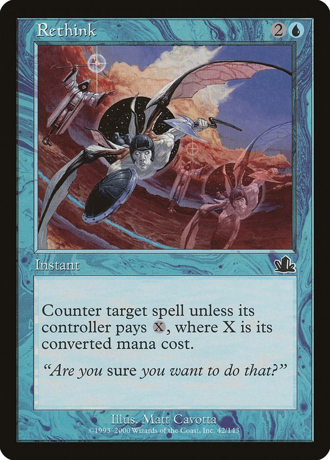 Rethink - Prophecy - Magic: The Gathering