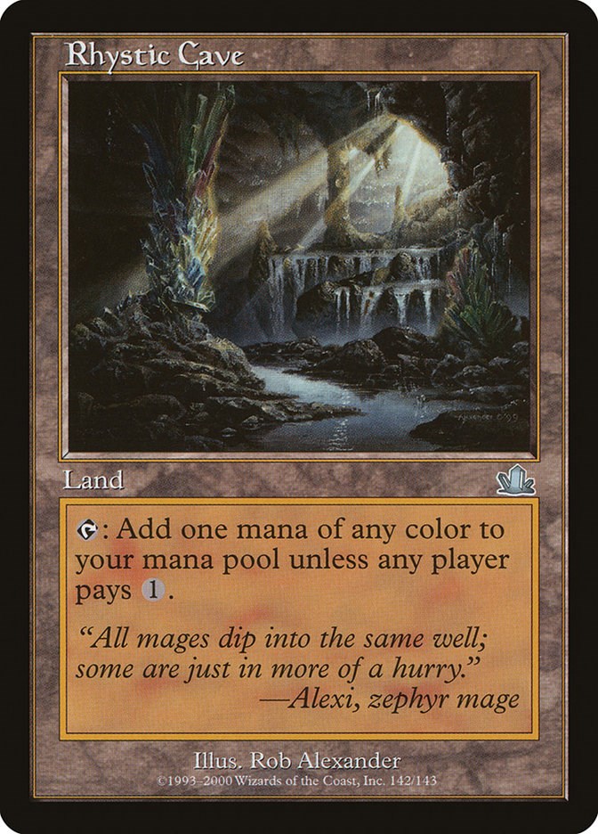 Rhystic Cave - Prophecy - Magic: The Gathering