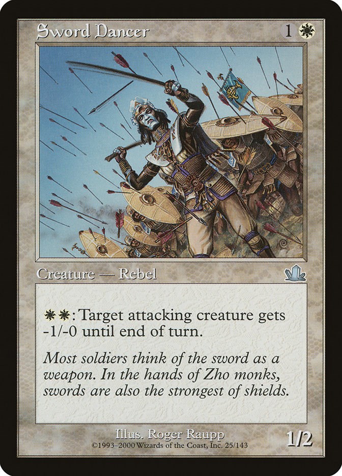 Sword Dancer - Prophecy - Magic: The Gathering
