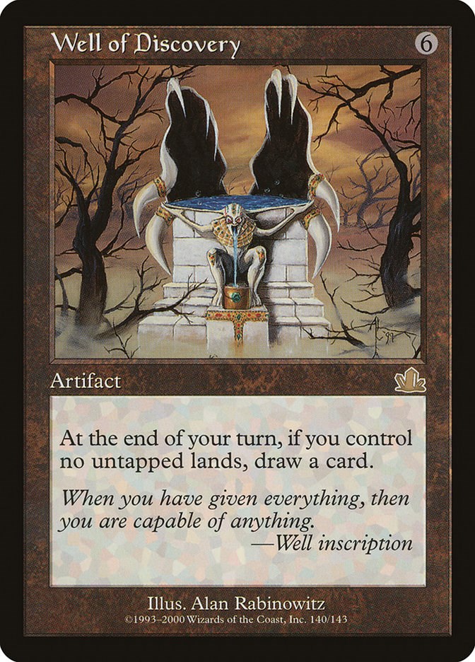 Well of Discovery - Prophecy - Magic: The Gathering