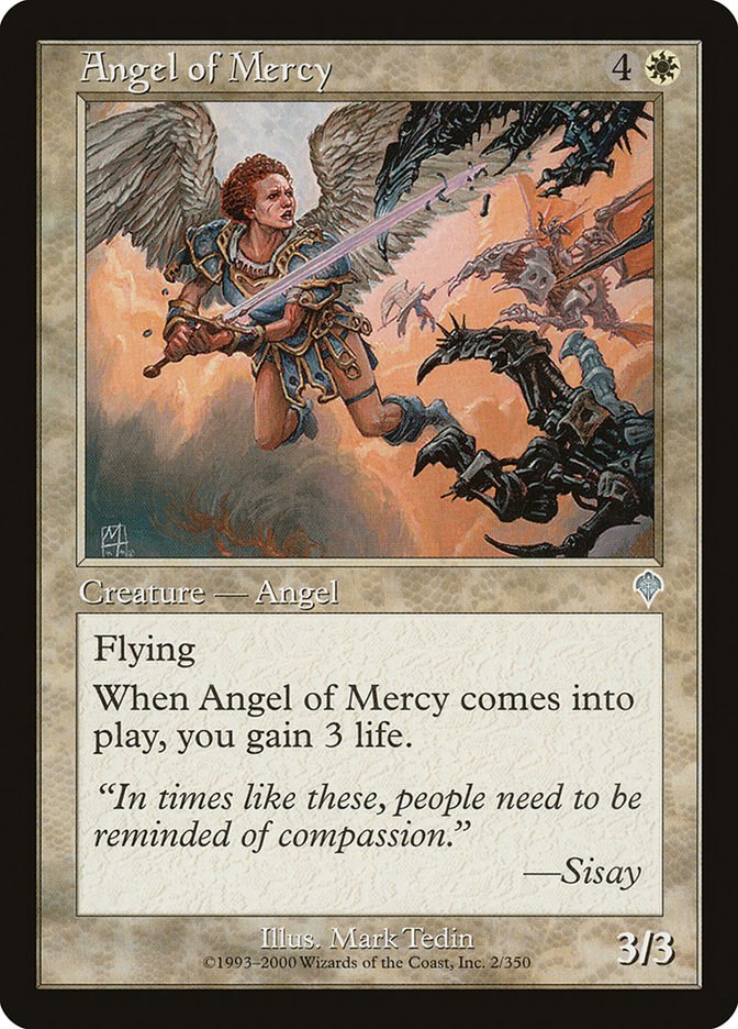 Angel of Mercy - Invasion - Magic: The Gathering