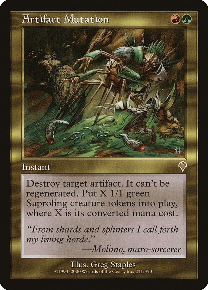 Artifact Mutation - Invasion - Magic: The Gathering