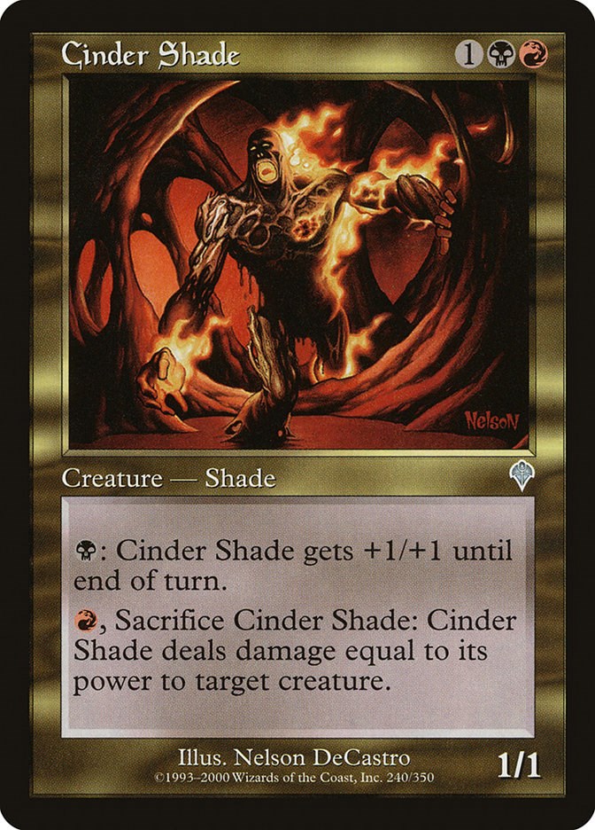 Cinder Shade - Invasion - Magic: The Gathering
