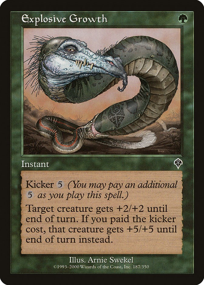 Explosive Growth - Invasion - Magic: The Gathering