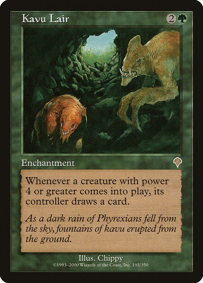 Kavu Lair - Invasion - Magic: The Gathering