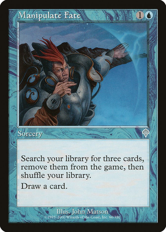 Manipulate Fate - Invasion - Magic: The Gathering