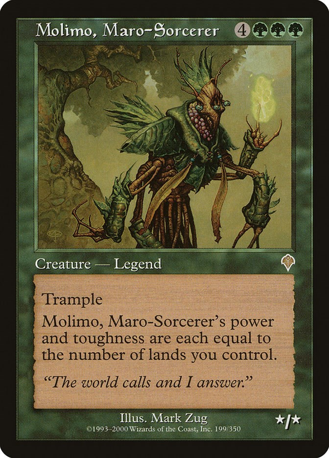 Molimo, Maro-Sorcerer - Invasion - Magic: The Gathering