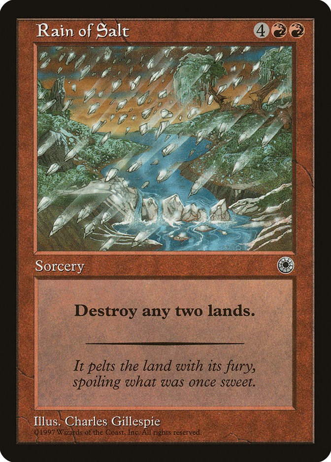Rain of Salt - Portal - Magic: The Gathering