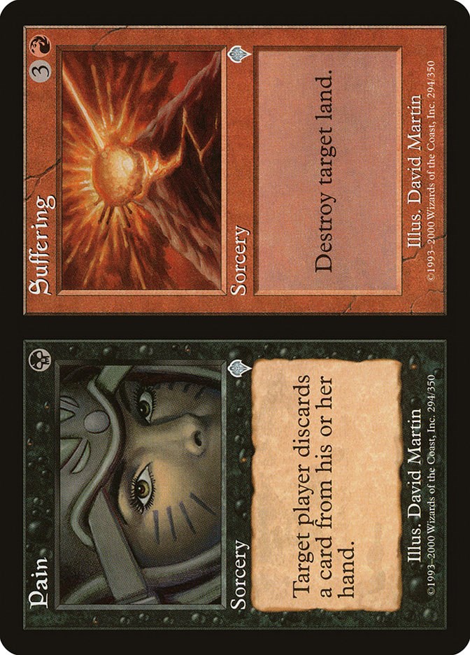 Pain // Suffering - Invasion - Magic: The Gathering
