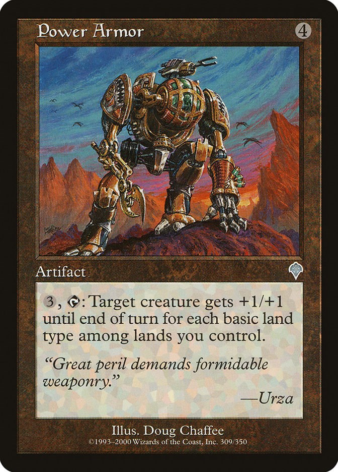 Power Armor - Invasion - Magic: The Gathering