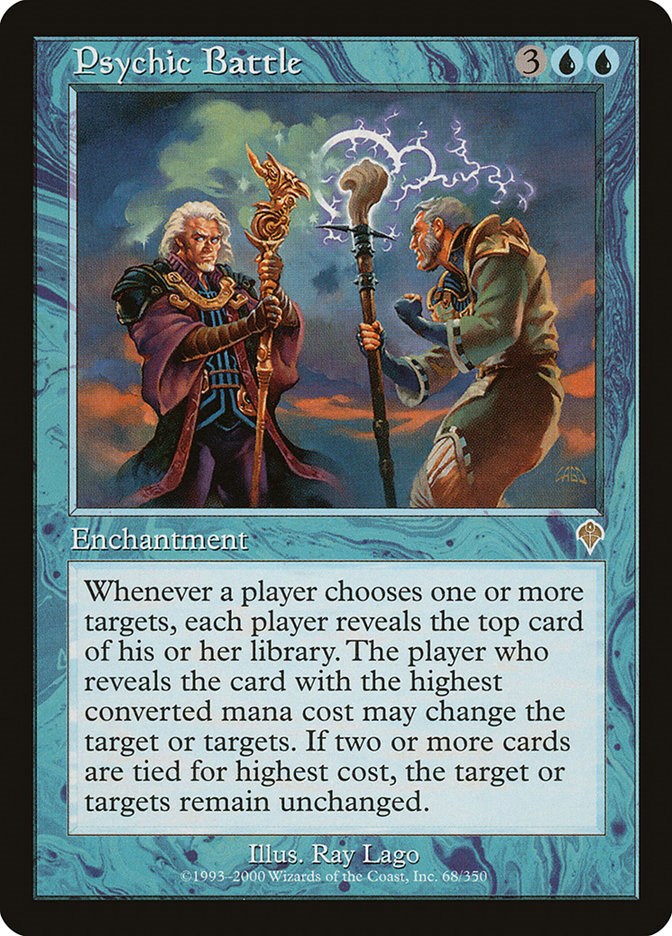 Psychic Battle - Invasion - Magic: The Gathering