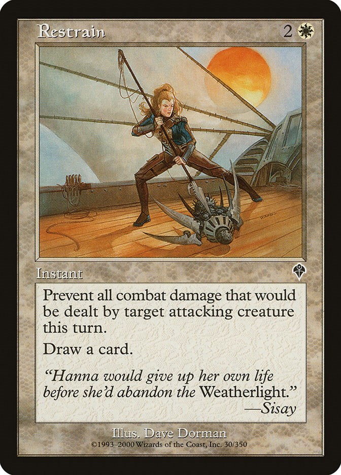Restrain - Invasion - Magic: The Gathering
