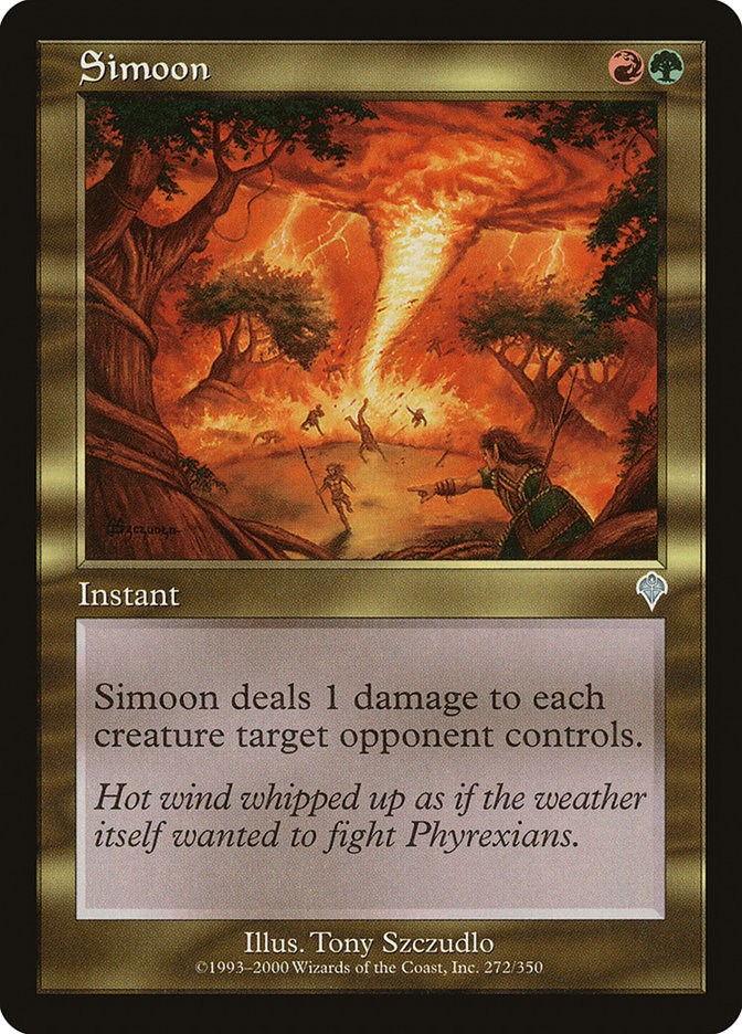 Simoon - Invasion - Magic: The Gathering
