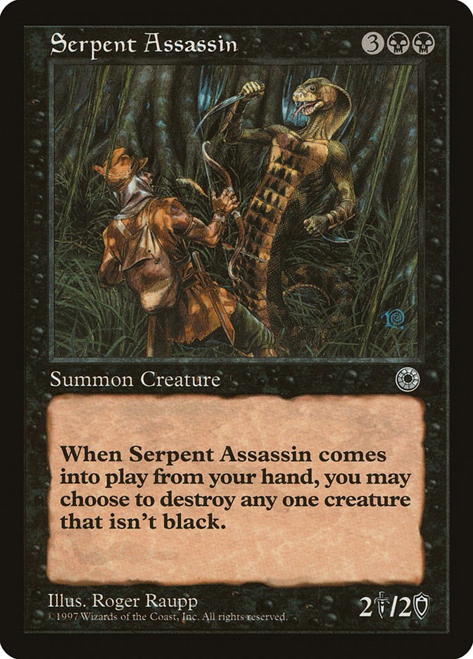 Serpent Assassin - Portal - Magic: The Gathering