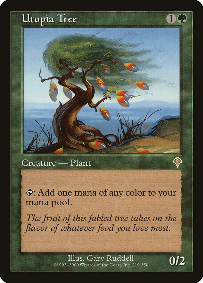Utopia Tree - Invasion - Magic: The Gathering