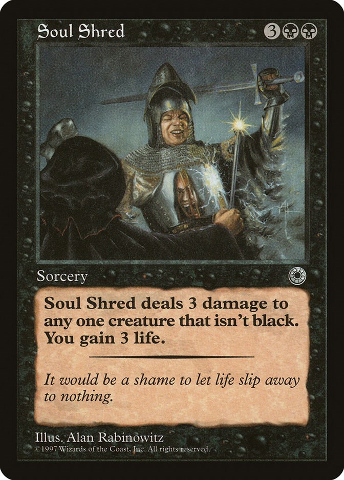 Soul Shred - Portal - Magic: The Gathering