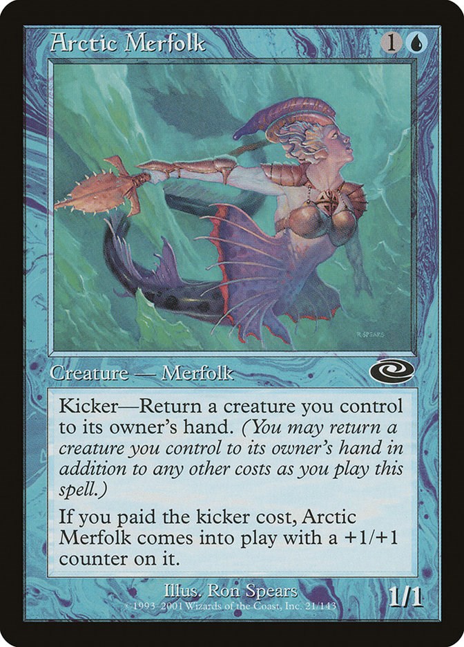 Arctic Merfolk - Planeshift - Magic: The Gathering
