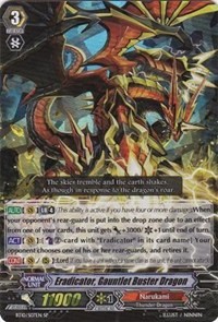 Eradicator, Gauntlet Buster Dragon - Triumphant Return of the King of Knights - Cardfight Vanguard