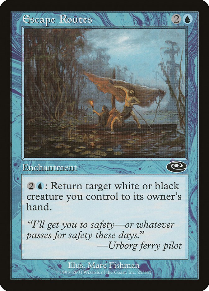 Escape Routes - Planeshift - Magic: The Gathering
