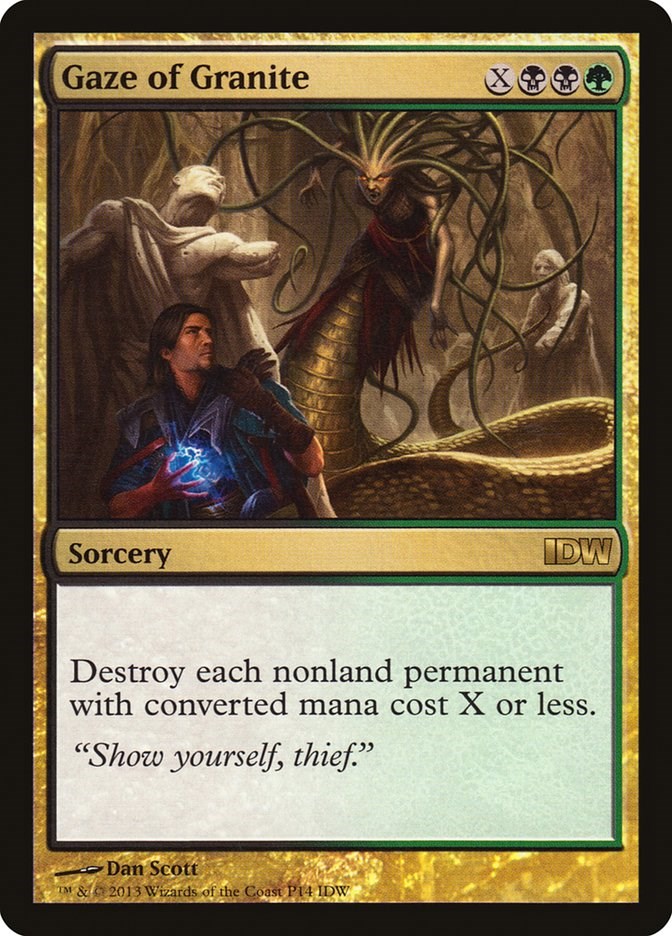 Gaze of Granite (IDW Comics 2013) - Media Promos - Magic: The Gathering