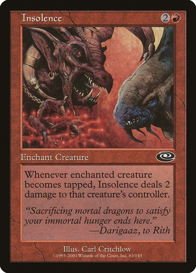 Insolence - Planeshift - Magic: The Gathering