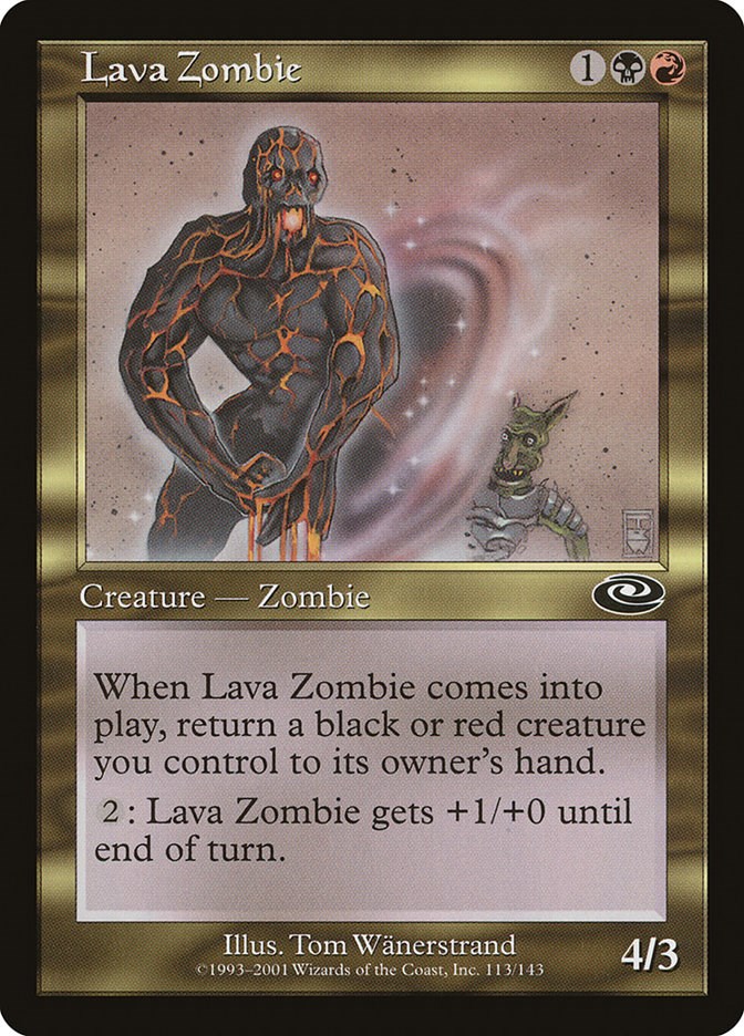 Lava Zombie - Planeshift - Magic: The Gathering