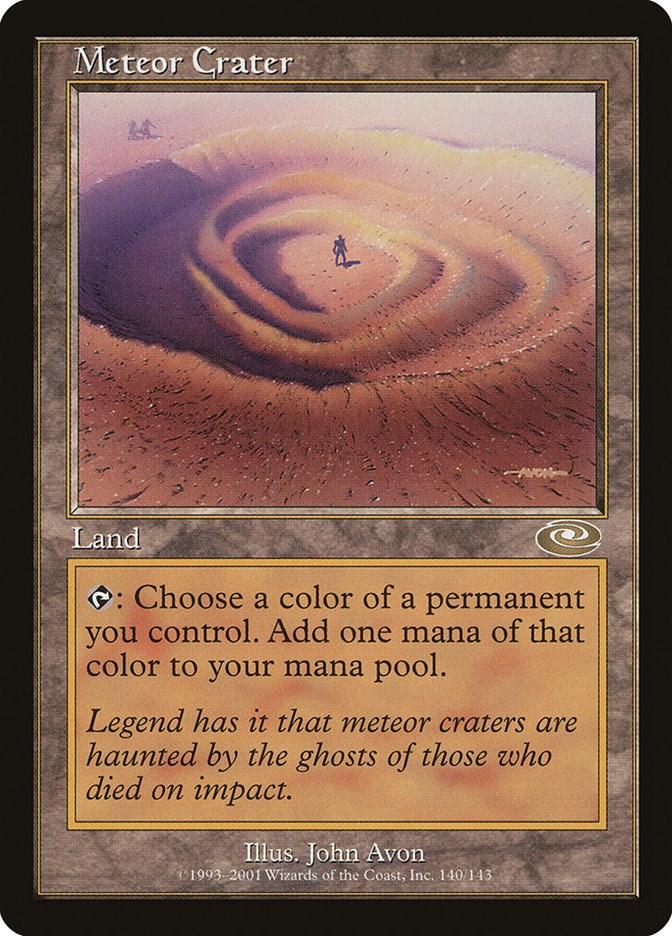 Meteor Crater - Planeshift - Magic: The Gathering