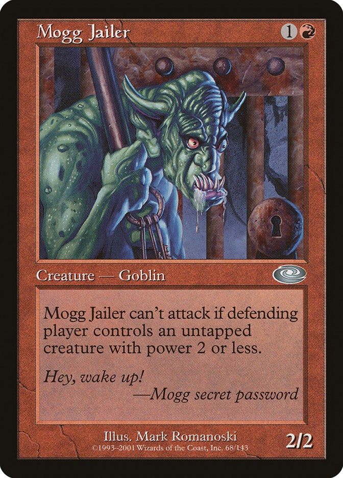 Mogg Jailer - Planeshift - Magic: The Gathering
