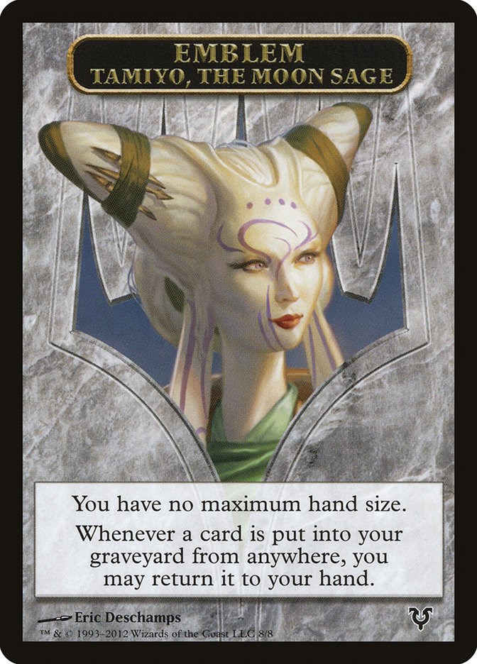 Emblem - Tamiyo, the Moon Sage - Avacyn Restored - Magic: The Gathering