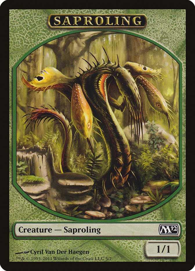 Saproling Token - Magic 2012 (M12) - Magic: The Gathering