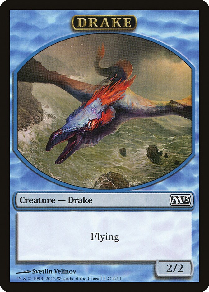 Drake Token - Magic 2013 (M13) - Magic: The Gathering