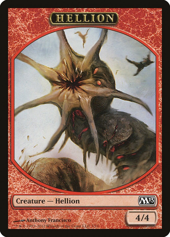 Hellion Token - Magic 2013 (M13) - Magic: The Gathering