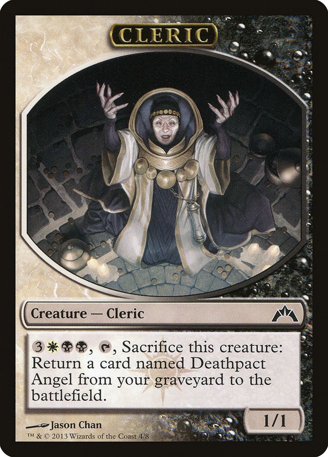 Cleric Token - Gatecrash - Magic: The Gathering