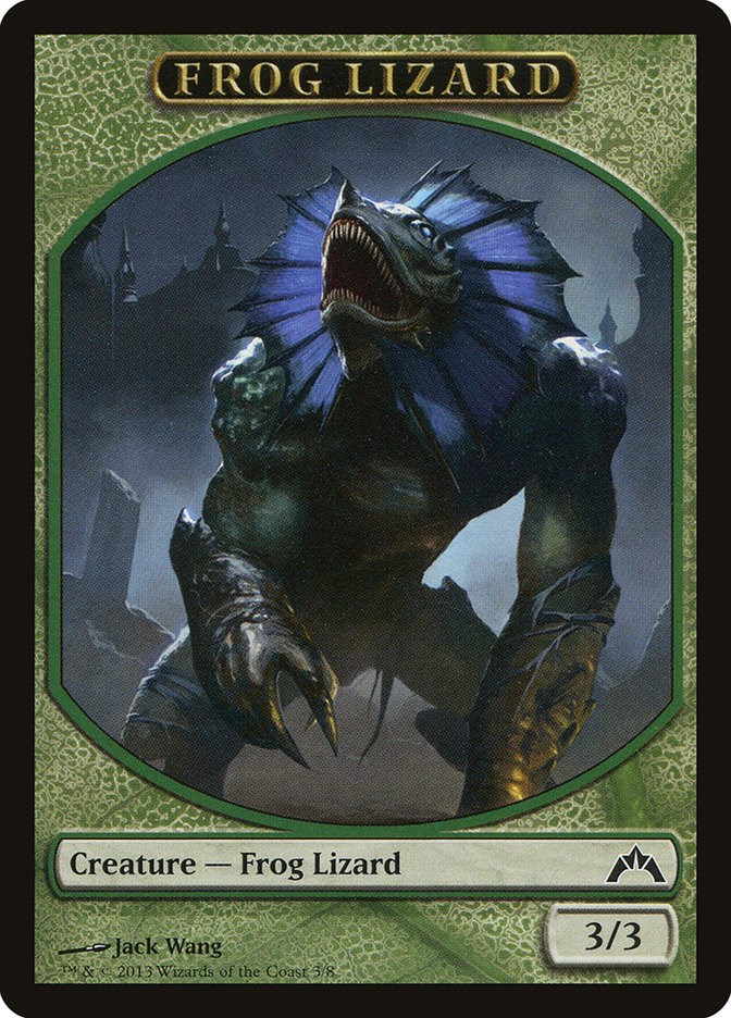 Frog Lizard Token - Gatecrash - Magic: The Gathering
