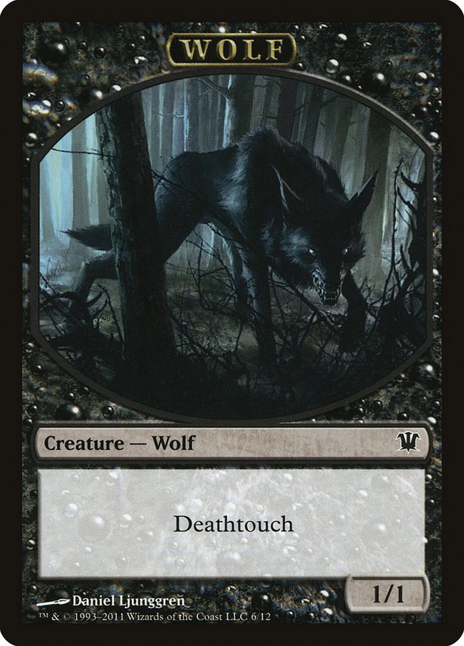 Wolf Token (6) - Innistrad - Magic: The Gathering
