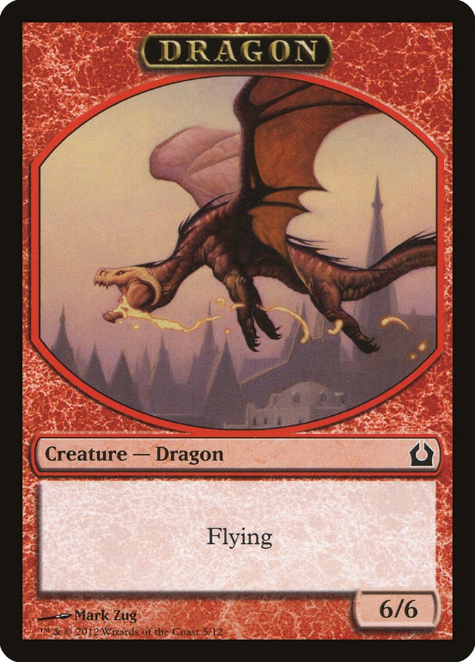 Dragon Token - Return to Ravnica - Magic: The Gathering