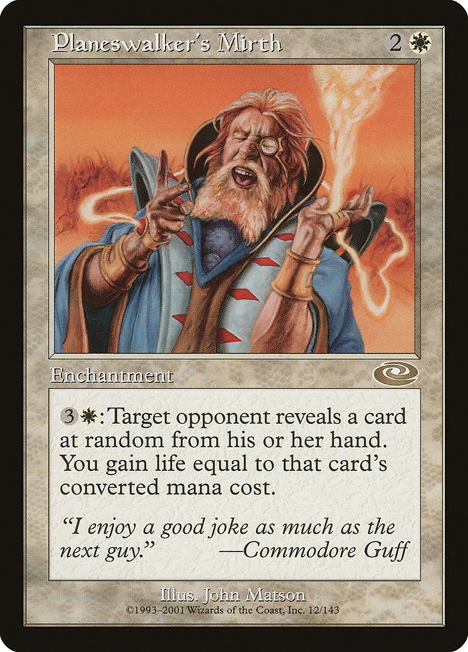 Planeswalker's Mirth - Planeshift - Magic: The Gathering