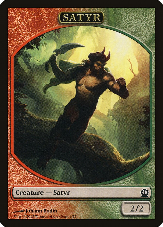 Satyr Token - Theros - Magic: The Gathering