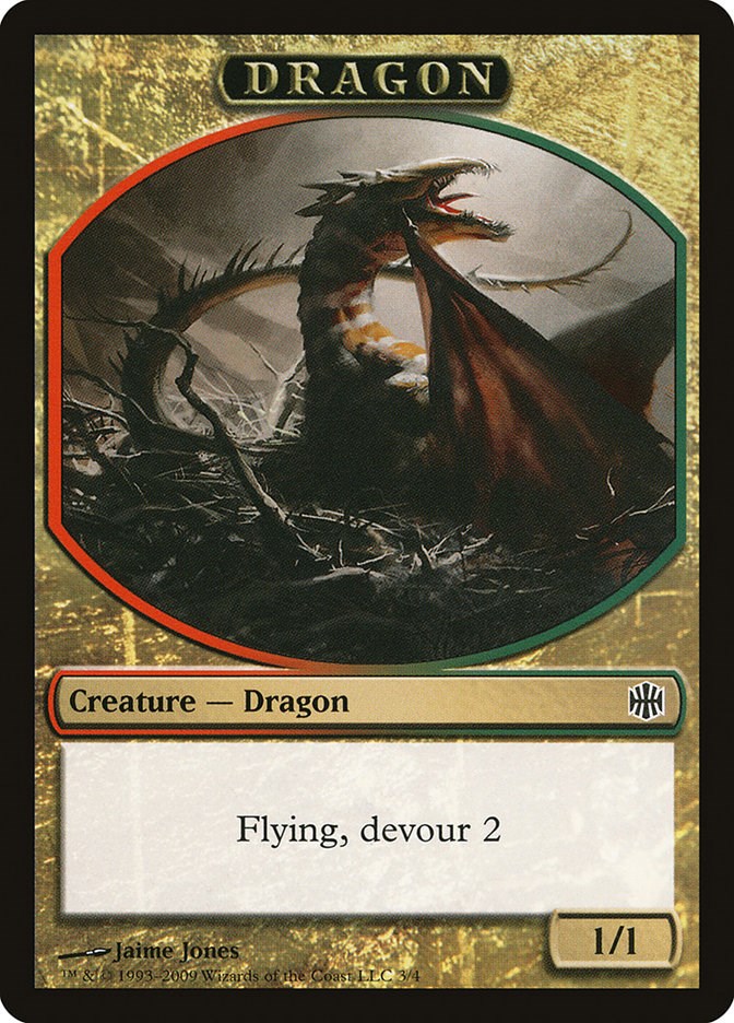 Mtg Dragon Token